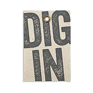 Demdaco Treat Yourself Classic White 12.5 x 11 Ceramic Two Tiered Serving Trays