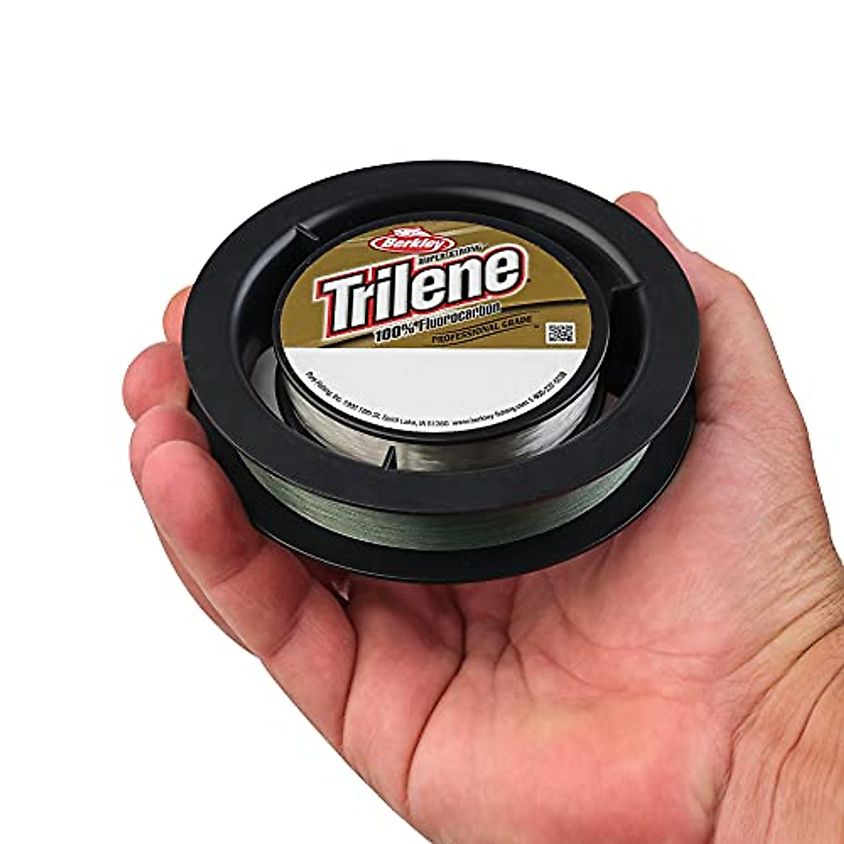 Spiderwire Berkley FireLine® Superline, Moss Green/Clear, 8lb | 3.6kg, 125yd | 114m Fishing Line, Suitable for Freshwater Environments