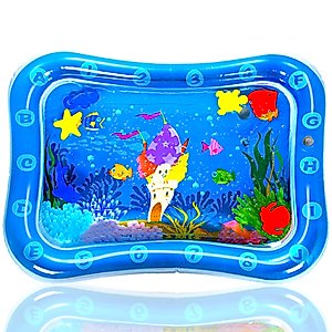 SEPHIX Baby Toys 0-3-6-12 Months Boy Gifts, Infant Toys 3-6 Months Water Tummy Time Mat, Baby Boy Stuff Essentials for Newborn Toys 0-6 Months Teething Toys 6-12 Months Sensory Toys for Babies Easter