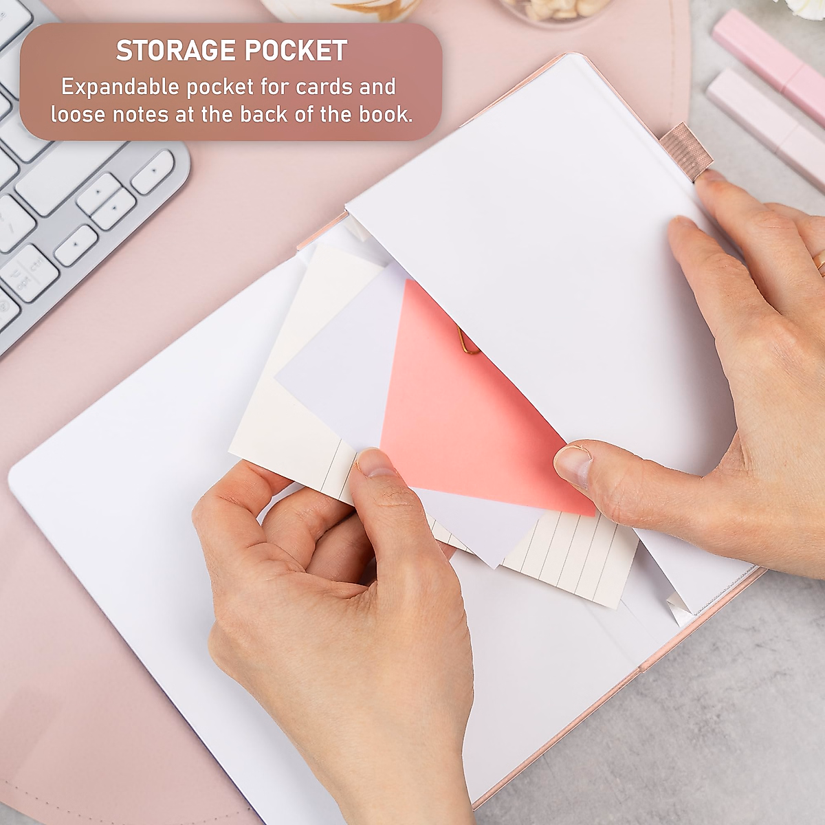 GoGirl Password Book with Alphabetical tabs – Internet Address & Password Keeper Logbook for Password Organization, Journal Notebook for Saving Website Logins. Medium Size 5.3″ x 7.7″, Rose Gold