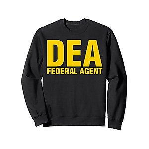 DEA Federal Agent Uniform Costume Sweatshirt