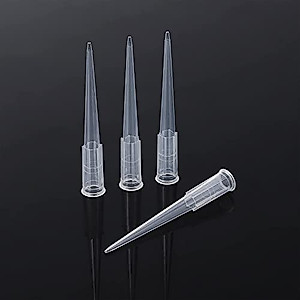 200uL Pipette Tips 960pcs- Four E's Scientific Universal 200ul Pipettor Tips Racked Non-pyrogenic DNAse/RNAse Free Autoclavable 10 Racks 96 Tips/Rack (960 Tips)