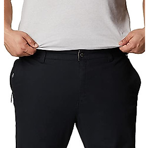 Columbia Flex ROC Pant Mens, Abyss, 42W x 32L Big Tall Black