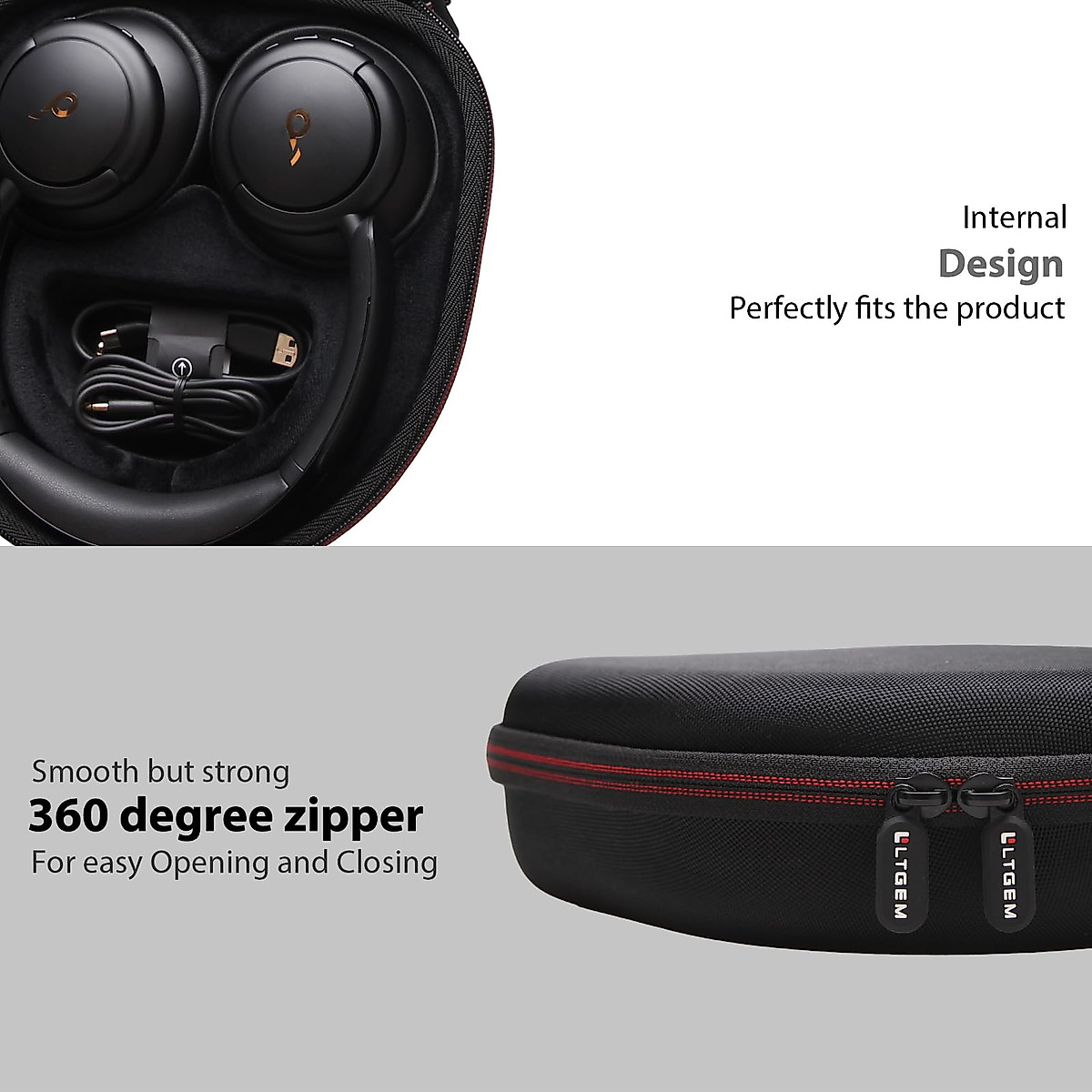 LTGEM Case Compatible with SteelSeries Arctis Nova 7X / 7 Wireless Multi-Platform Gaming Headset