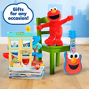 Sesame Street Have A Sesame Day 7-Piece Bag Set, Dress Up and Pretend Play, Kids Toys for Ages 2 Up by Just Play