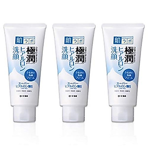 Rohto Hadalabo Gokujyun Foam Cleanser 3.5oz/100g 3set