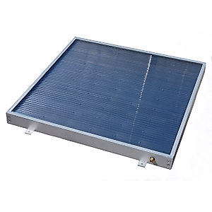 2 Panel Standard SW-38 Hybrid Solar Water Heater Kit- Single Row Installation