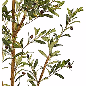 Nearly Natural 82” Olive Artificial Silk Trees Green