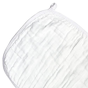 HonestBaby Baby Organic Cotton Multi-Layer Burp Cloths Multipack, Pattern Play, One Size US