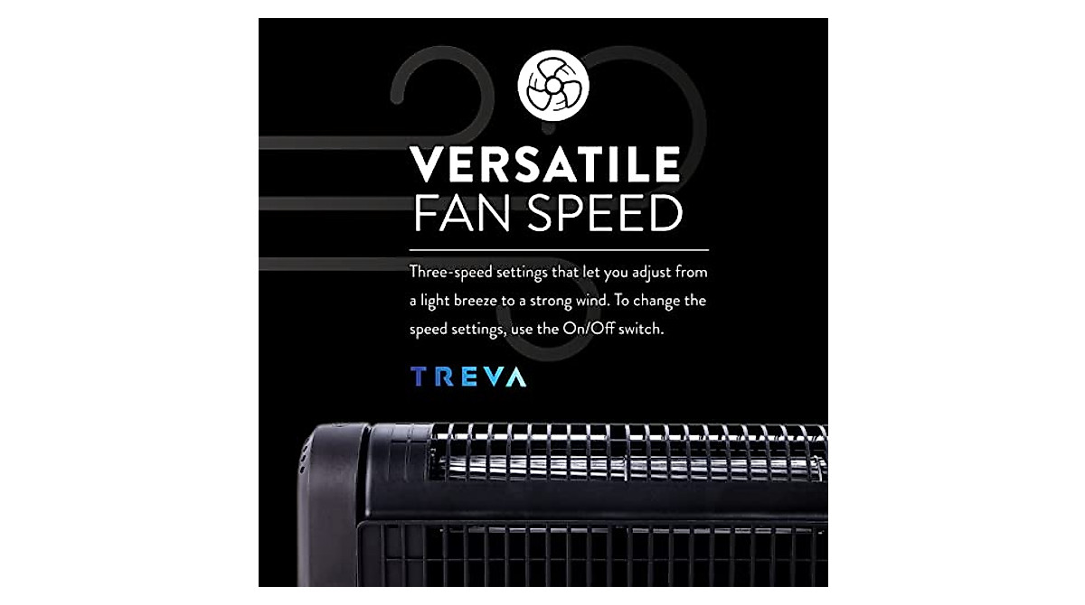 Treva Rechargeable Personal Fan - Portable & Adjustable