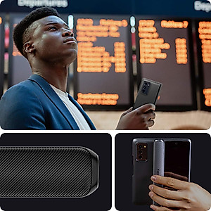 Spigen Slim Armor Pro Designed for Samsung Galaxy Z Fold 2 Case (2020) - Black