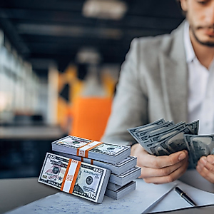 Self-Sealing Currency Straps - Pack of 100 Orange Bands for $50 Bills - Securely Organize and Transport Your Cash