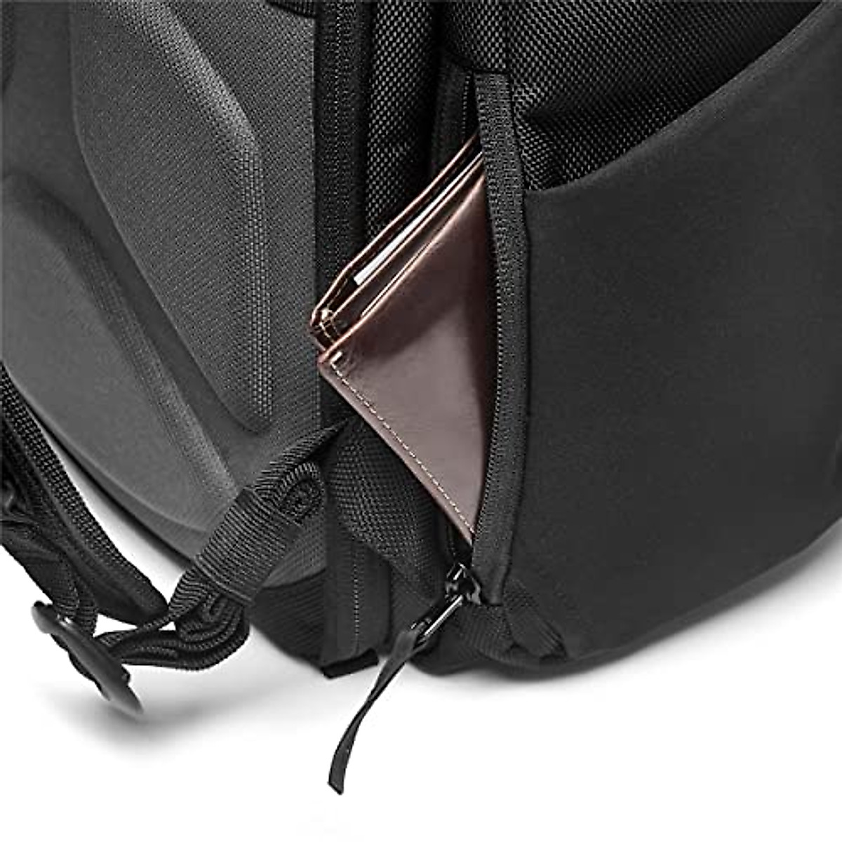 Manfrotto MB MA2-BP-BFR Advanced Befree Camera Backpack, Fits 15 Inch Laptop, Rear Access, Expandable Side Pocket for Travel Tripod, for DSLR/Mirrorrless/CSC/Drone and Standard Lenses - Black