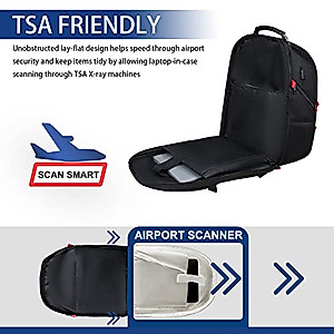 Laptop Backpack for Men, Extra Large Backpack, Travel Backpack Airline Approved Carry On Backpack 50L, Water Resistant Business College School Bookbag Work Bag Fits 17 Inch Laptops Gifts for Men Women