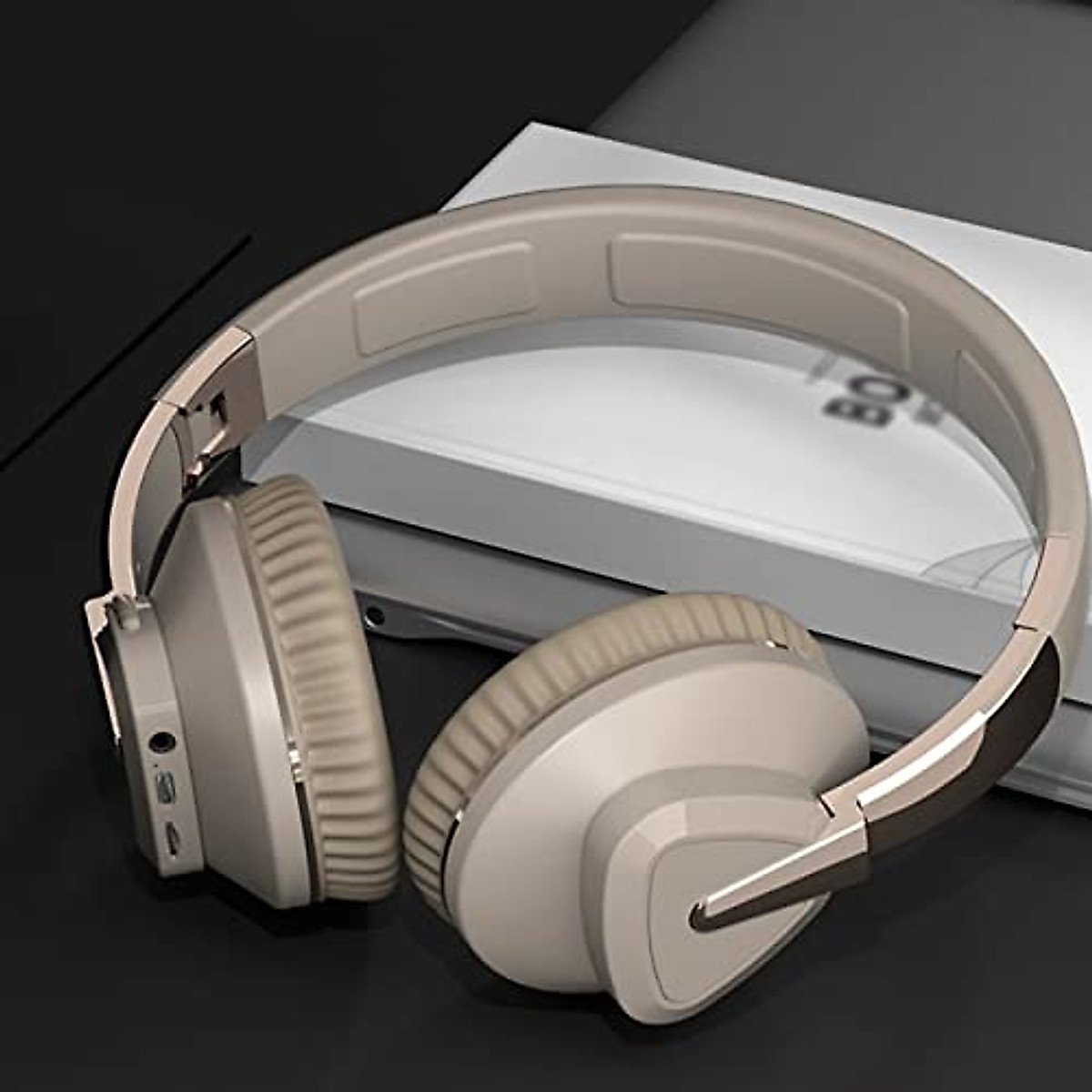 Over-ear Headphones Wireless Bluetooth Adjustable Wireless Headset with Hi-Fi Stereo, 16Hours Playtime, Foldable Bluetooth Headphones, Wireless Noise Cancelling Headphones for Phone/PC Cool Stuff