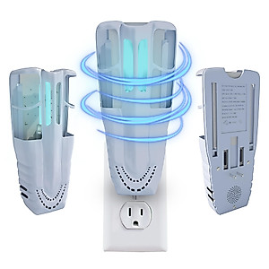 Fly Traps for Indoors, Gnat Traps for House Indoor, Fruit Fly Traps for Indoors, Plug in Bug Catcher Indoor, Mosquito Trap, Indoor Fly Trap for Home, Fruit Fly Trap, Fly Catcher, Moth Trap - Gardner