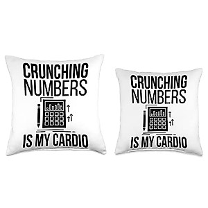 Data Science Day Data Scientist Crunching Numbers Scientist Data Science Throw Pillow, 16x16, Multicolor