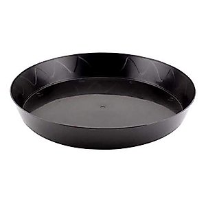 Gro Pro Heavy-Duty Saucer with Tall Sides 25", Black (HGC724946)