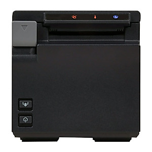 Epson TM-M10-002 Thermal Wired POS Receipt Printer, Black - USB Connectivity - 150mm/s, 203 dpi, 2.26" Label Width, Auto-Cutter, Monochrome