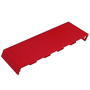 Davitu Electronics Video Games Replacement Parts & Accessories - HDD Bay Cover HDD Hard Disc Drive Cover Case for Play Station 4 PS4 Faceplate CUH-1100/1200 M5TD - (Color: Red)