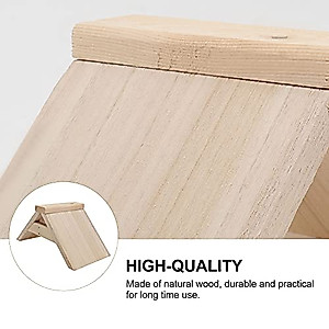 balacoo 2pcs Pigeon Perches Woodden Dove Rest Stand Pigeons Rest Stand Bird Perches Durable Wood Roost Racing Pigeon Stand Frame for Dove Swallow Birds