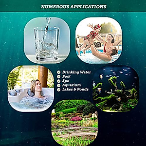 16in1 Premium Drinking Water Test Strips System | 110 Strips | Home Water Well Tap Quality Test for Copper, Lead, Chlorine, Hardness, Fluoride, pH, Iron & More w Travel Bag - Nurse Hatty 110ct.