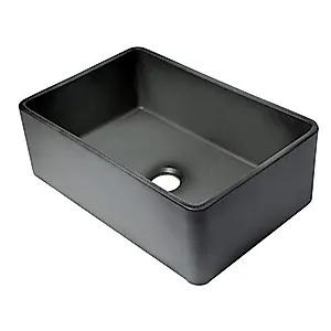 ALFI brand ABCO3020SB Kitchen Sink, Concrete