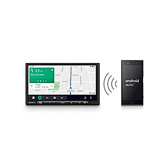 Sony XAV-AX4000 7-Inch Multimedia Receiver with Wireless Car Play/Android Auto and Maestro Ready