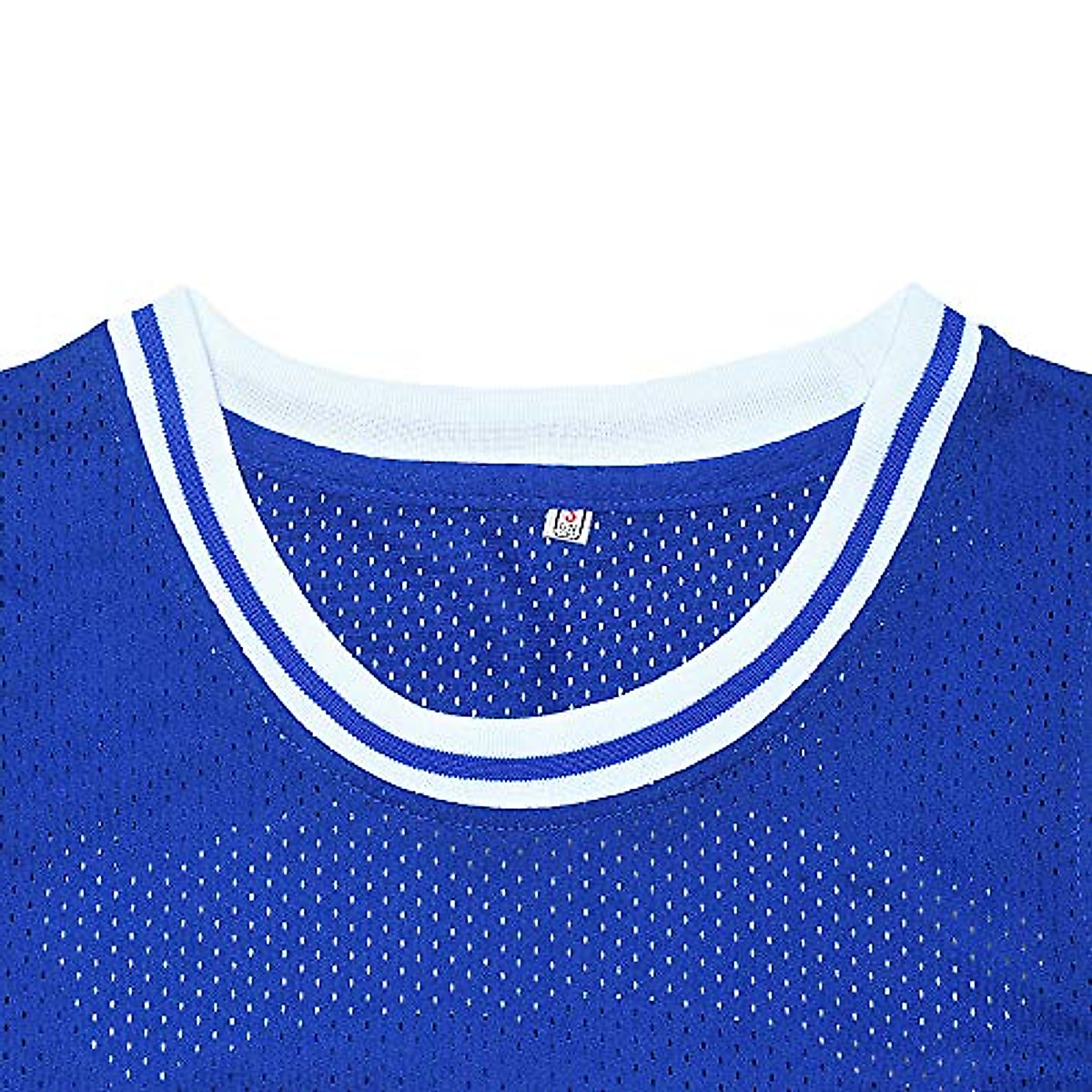 BOROLIN Jesus Shuttlesworth Shirts 34 Lincoln High School Basketball Jersey (Blue, X-Large)