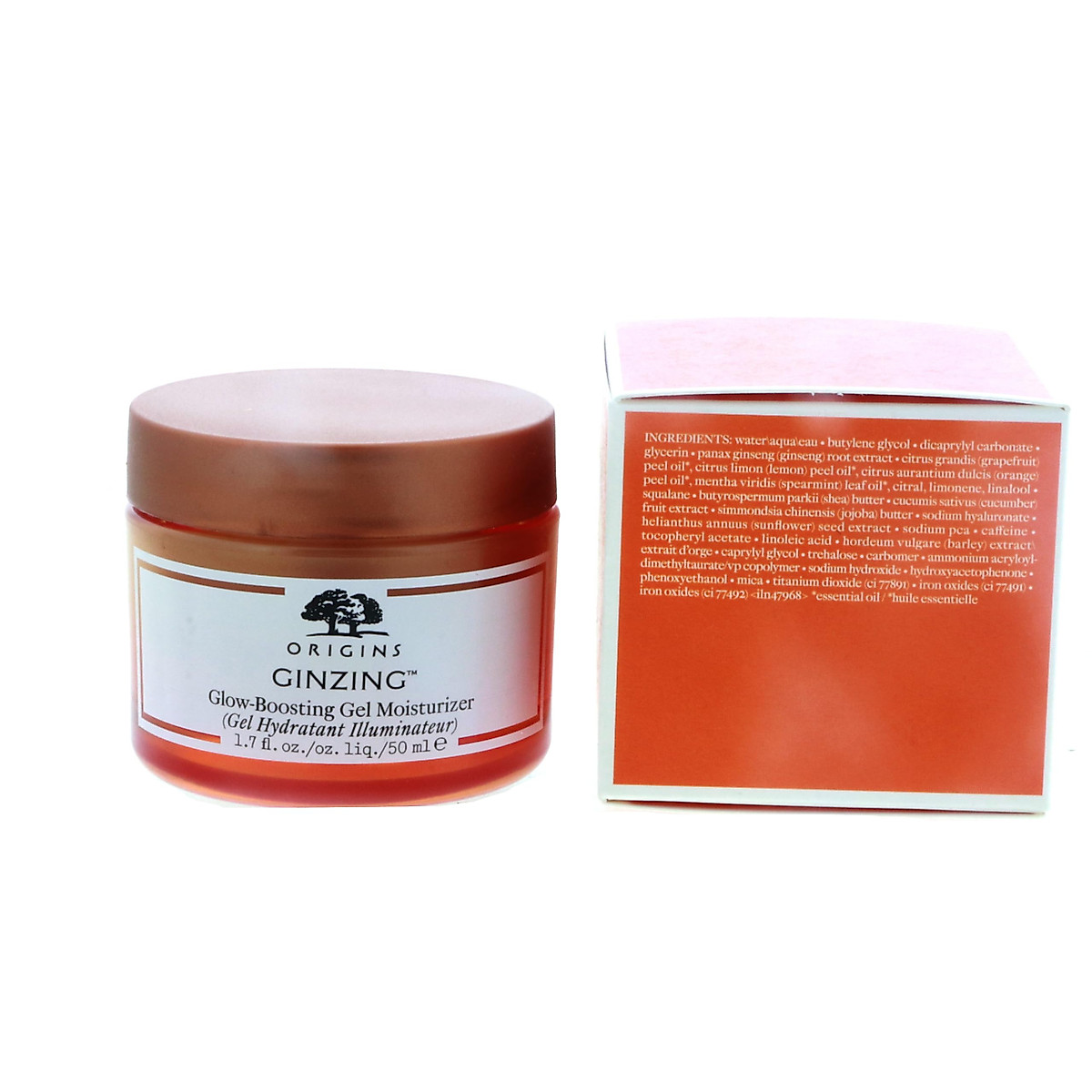 Origins GinZing Glow Boosting Gel Moisturizer, 1.7 Fl Oz