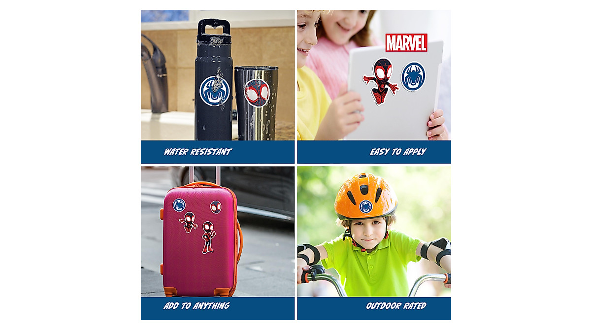 Marvel Spidey Decals Set - Stickers for All Fans