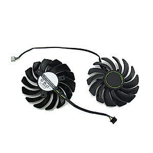 NNL 87MM PLD09210S12HH DC12V 4PIN RTX2070 Graphics Fan for MSI GeForce RTX 2060 2070 2080 Super Ventus XS OC Graphics Card Fan (2pcs)
