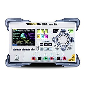 Rigol DP831A Programmable Linear Dc Power Supply,3 Channels,160W Total Power,Maximum Output Range 8V/5A || 30V/2A, 30V/2A