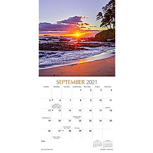 Hawaii Wall Calendar 2021