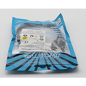 zdyCGTime 5-Pin DIN to Dual 3.5mm(1/8in) TRS Stereo Male Audio Y Splitter Cable Professional Premium Audio Adapter for Bang & Olufsen, Naim, Quad...Stereo Systems