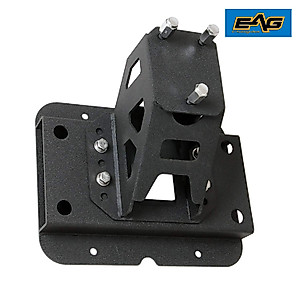 EAG Adjustable Tire Carrier Mount Compatible with 07-18 Wrangler JK