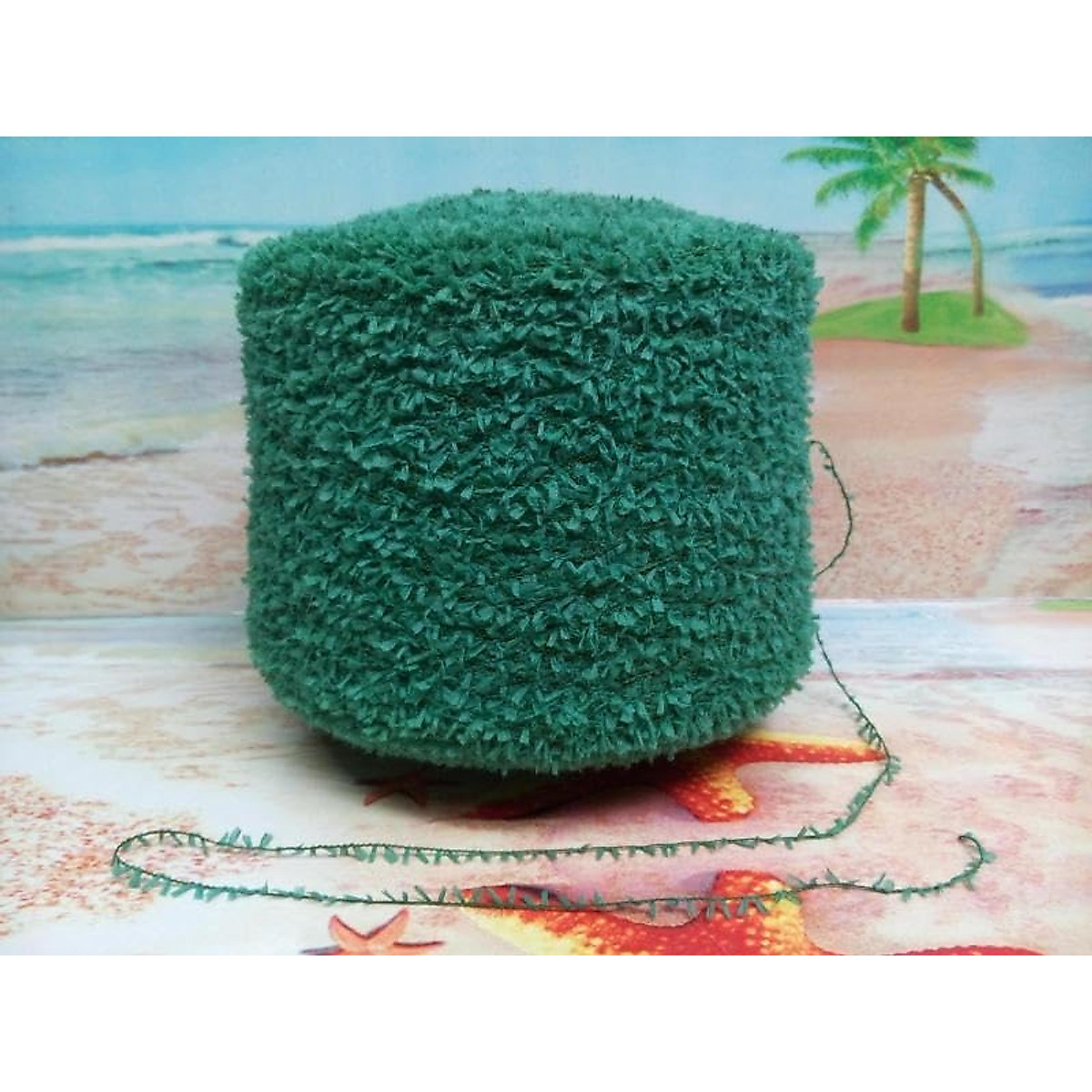 250g Bean Yarn Handmade Blended Wool Thread Scarf Thread Beautiful Section Dyed Ball Sweater Wiring Yarn (Color : Color 35)