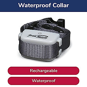 Free Spirit In-Ground Fence Add-A-Dog Collar - Additional, Extra or Replacement Shock Collar with Tone/Vibrate and Shock