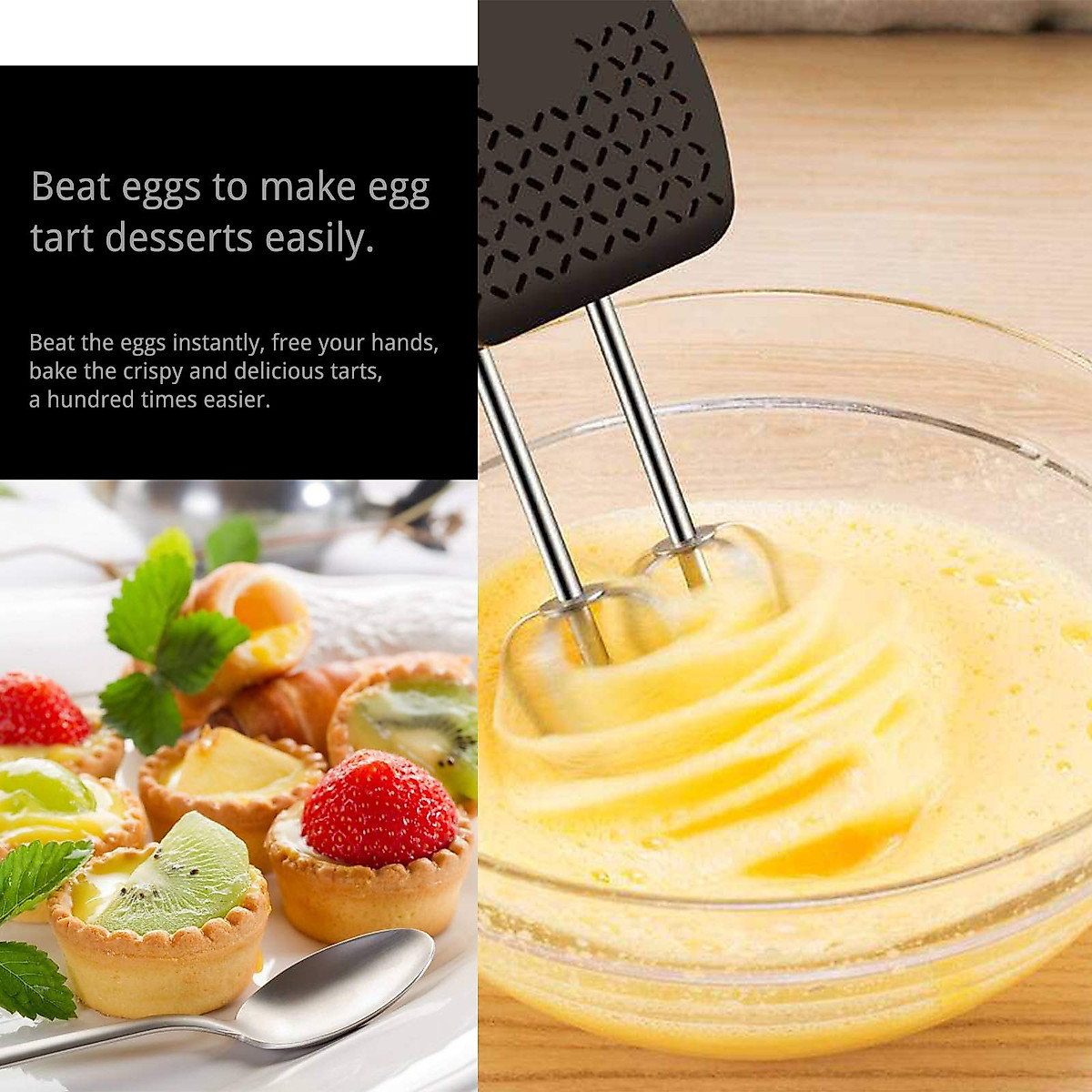 W10490648 Hand Mixer Turbo Beaters for Blending Soups, Smoothies, Shakes, Egg Whites,Replaces:AP5644233,AP6022244,PS11755576,PS11755576-by Sikawai