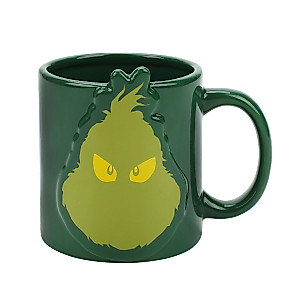 The Grinch "I'm A Grinch Before Coffee" 16 oz. Ceramic Mug