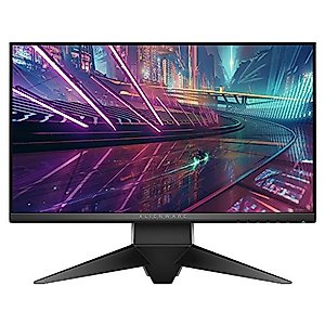 Alienware 25 Gaming Monitor - AW2518Hf, Full HD @ Native 240 Hz, 16: 9, 1ms response time, DP, HDMI 2.0A, USB 3.0, AMD Freesync, Tilt, Swivel, Height-Adjustable