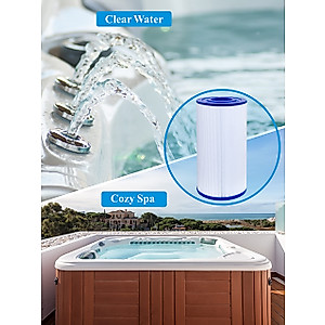 Cryspool Spa Filter Compatible with C-4335, PRB35-IN, R173431, spa Filter 5 x 9 1/4, Guardain 409-219, FC-2385, 03FIL1300, 35 sq.ft, 2 Pack