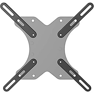 Mount Plus 201F Adapter Bracket Convert VESA 200x200mm to VESA 400x400mm and 300x300mm (Fits Most 32" to 55" Flat Panel TV)
