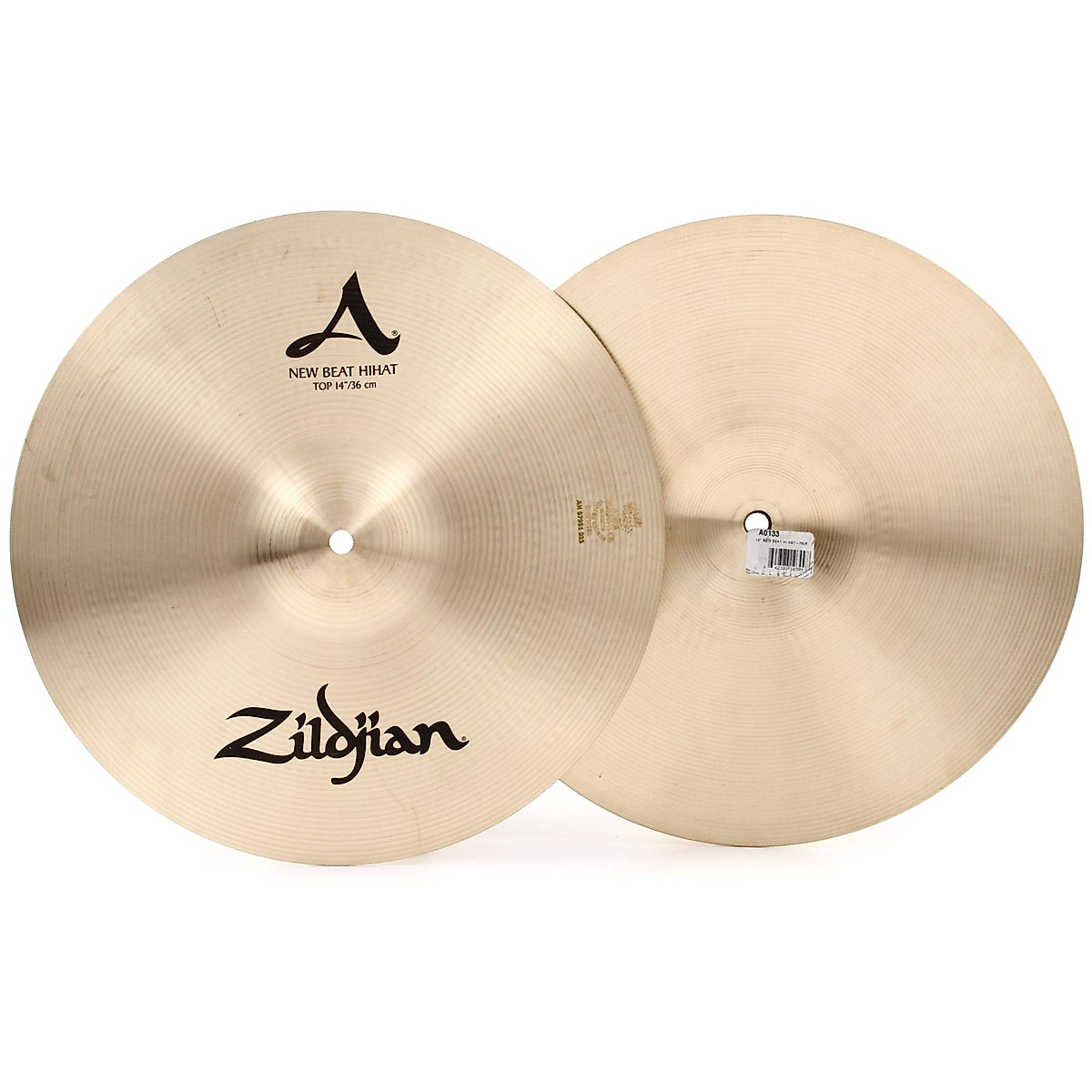 Zildjian A Series New Beat Hi-Hat Cymbals - 14 Inches