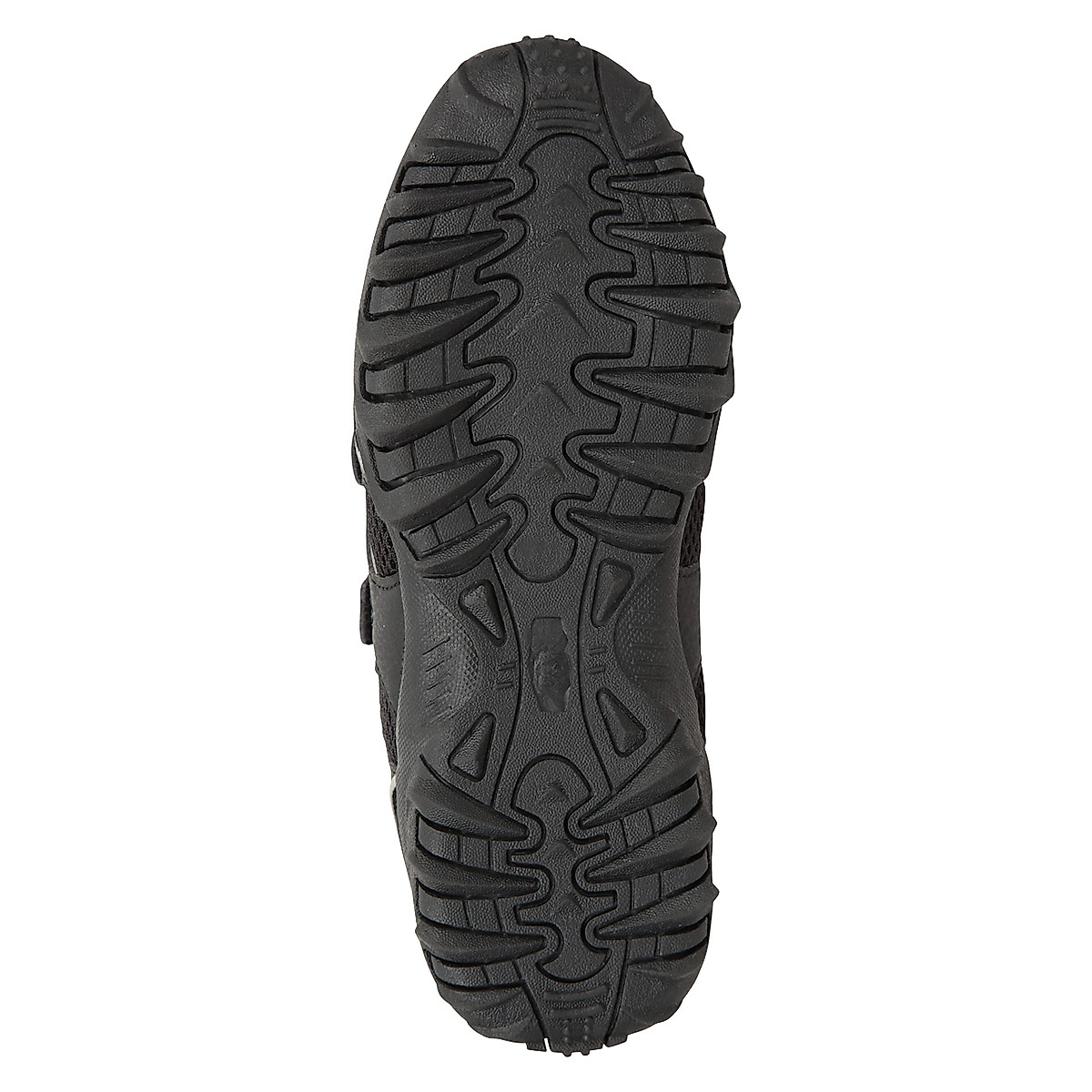 Mountain Warehouse Mars Kids Adaptive Non-Marking Sneakers Black Kids Shoe Size 2 US