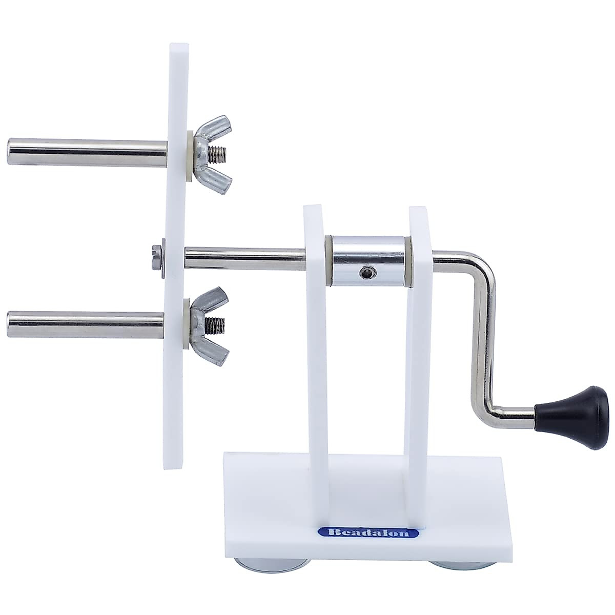 Beadalon 216S-100 7mm O.D. Pegs Tassel Maker, 2.5-9.7cm , White