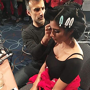 Messen 24 Pieces No Bend Hair Clips Seamless Side Bangs Fix Fringe Curl Pin Barrette No Crease Hair Clip for Makeup Washing Face Accessories Women Girls (Pink,White,Yellow,Blue,Black,Rose Red)