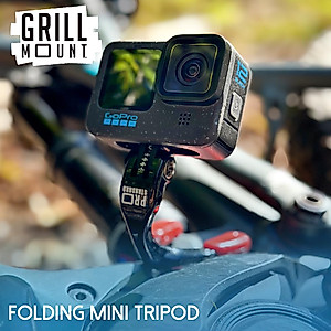Pro Standard Grill Mount 3. 0 - The Best Mouth Mount Compatible with GoPro Cameras (Black/red)…