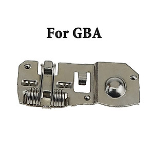 2pcs Battery Terminals Spring Contacts Battery Spring Replacement for Game Boy Advance Color Pocket DMG-01 GBA GBC GB DMG Game Console (for GBA)