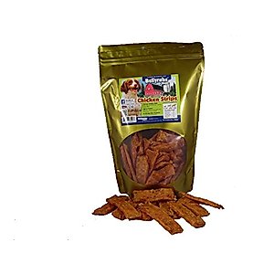 Bellyrubs Chicken Strips for Small to Large Dogs 20oz | Real Chicken Jerky Sticks | All-Natural Gluten & Grain Free Chicken Jerky Treats | High Protein Dog Training Chews | Made in USA